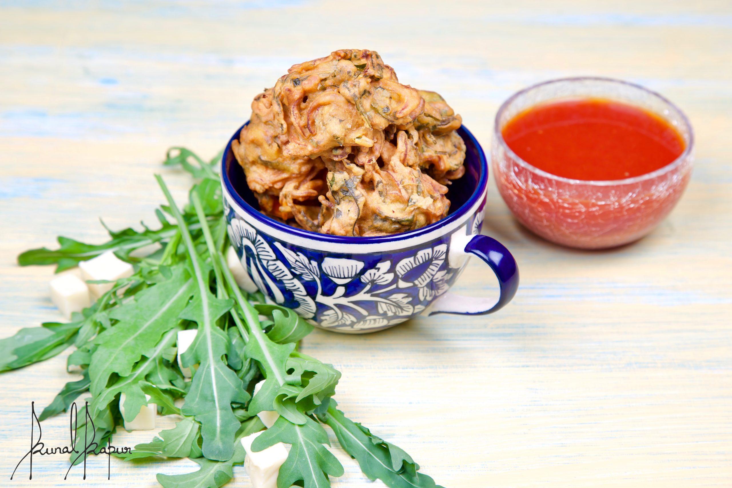 Rocket & Cheese Pakora - Chef Kunal Kapur