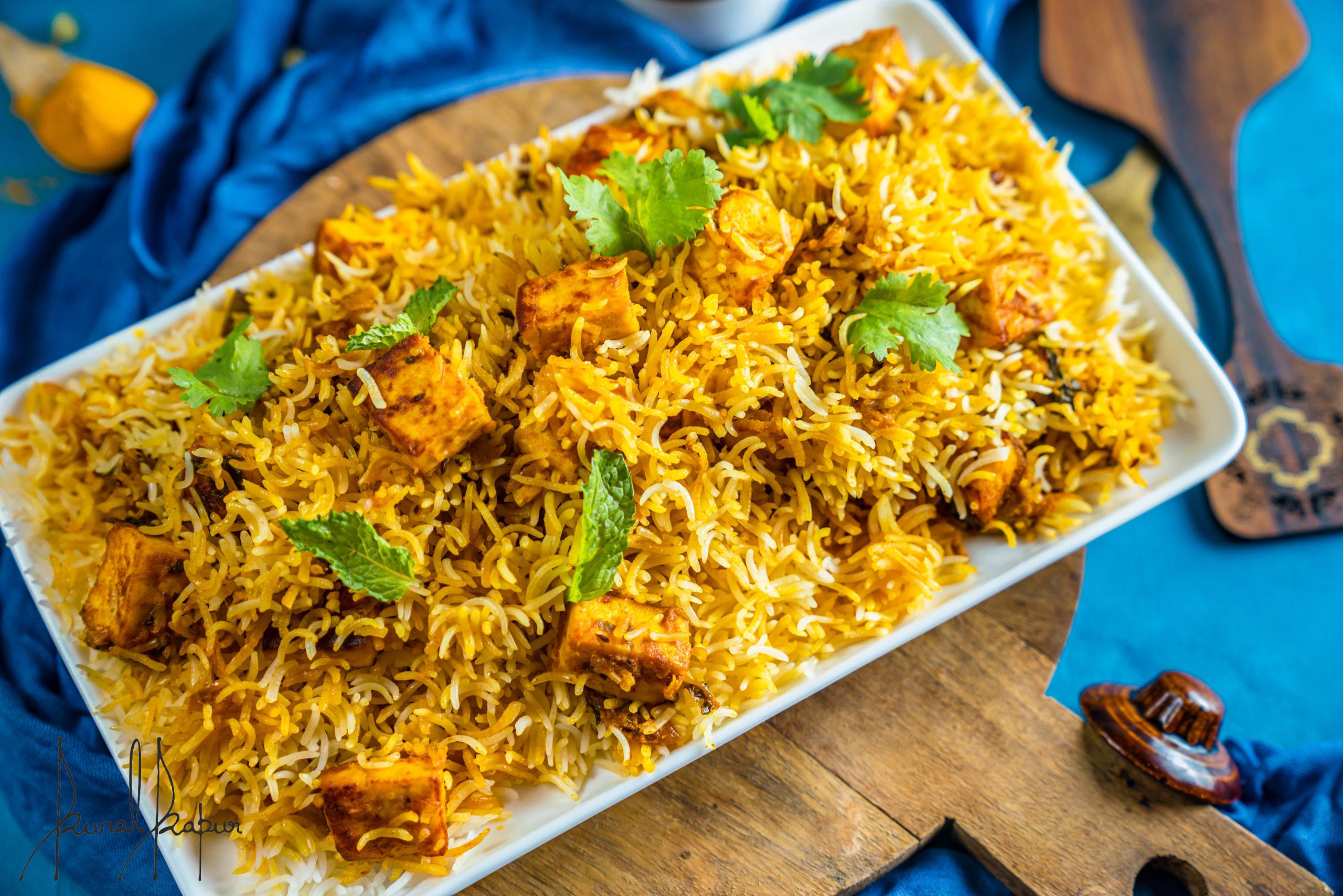 Paneer Biryani - Chef Kunal Kapur Paneer Biryani - Chef Kunal Kapur