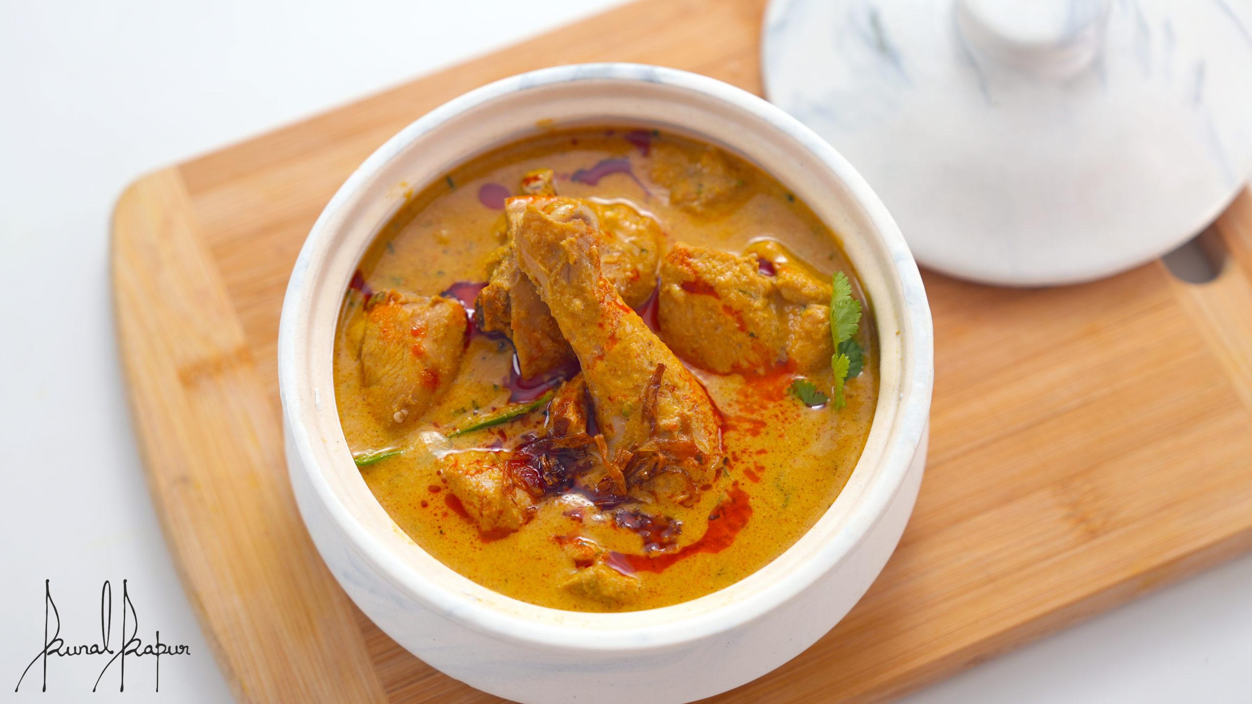 Murg Zafrani Korma | Mughlai Chicken Curry - Chef Kunal Kapur