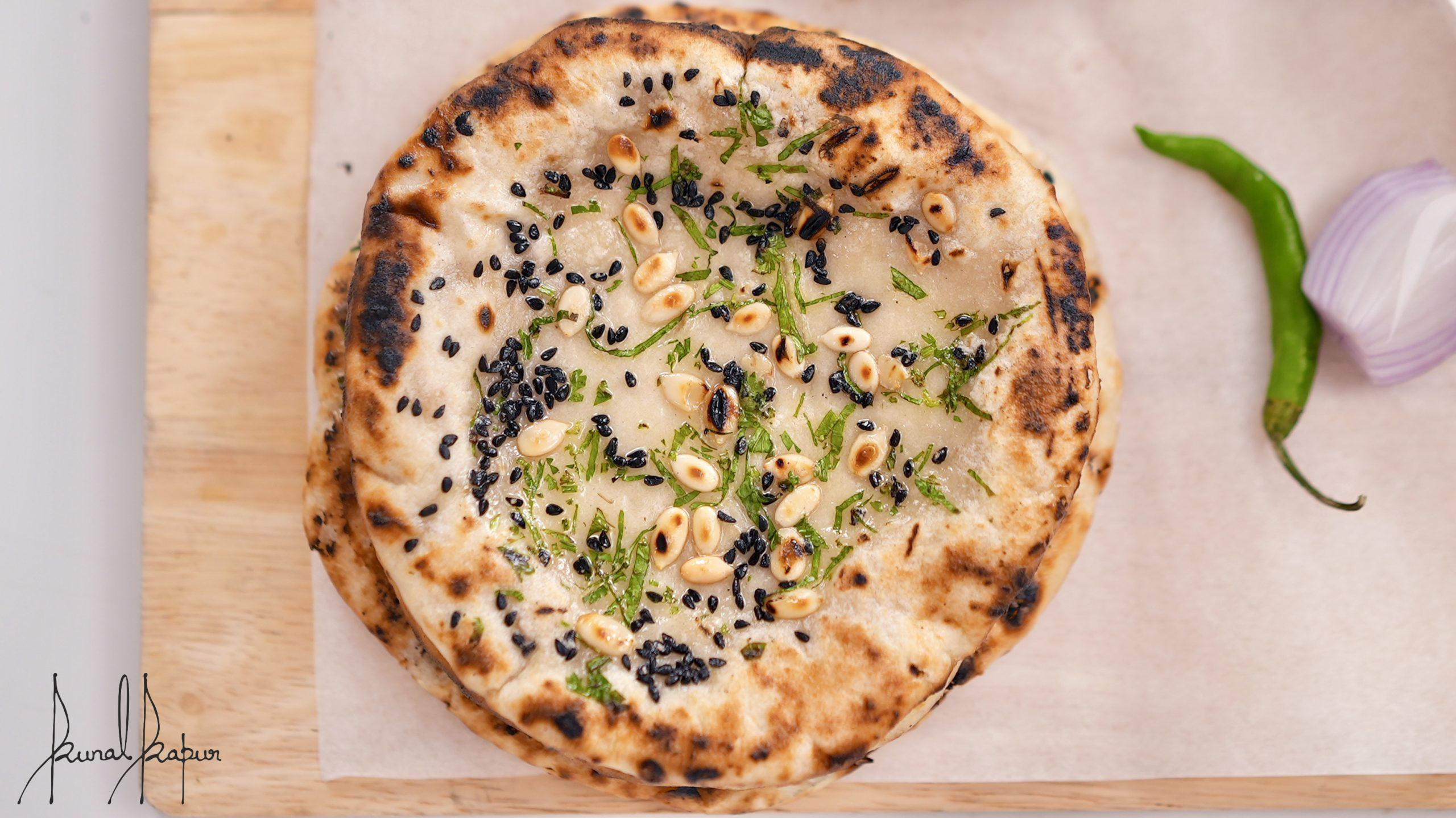 Dhaba Style Paneer Kulcha, Pyaz Imli Chutney | Amritsari Kulcha - Chef ...