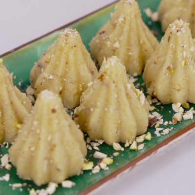 Coconut Mawa Modak | No Rice No Suji Instant Modak - Chef Kunal Kapur